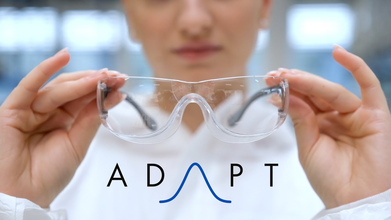 Moldex ADAPT: protección ocular compatiblecon las máscaras