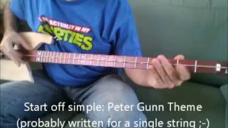 Pyramid 110 Single String bass guitar | iMuso