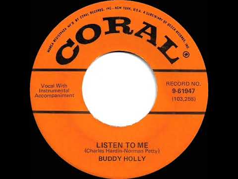 1958 Buddy Holly - Listen To Me