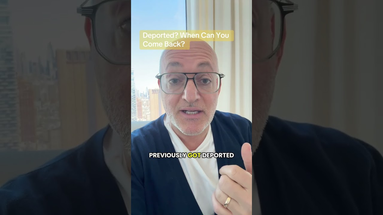 If you’ve been deported from the United States, you are not automatically banned forever but