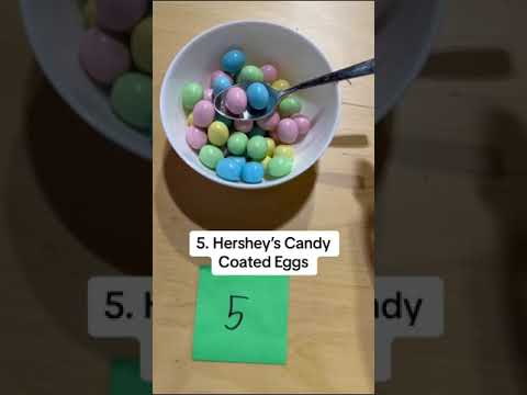 Blind taste test of popular chocolate eggs