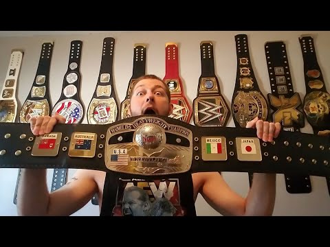 NWA WORLDS HEAVYWEIGHT CHAMPIONSHIP REPLICA BELT!! (Premier Version)