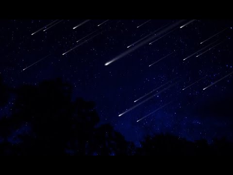 Earth Moving Thru Large Radar Indicated Meteor Storm.