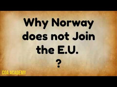Why Norway does not Join the EU | Is Norway Part of European Union | Is Norway in NATO
