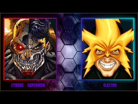 Mugen: Cyborg Superman vs Electro