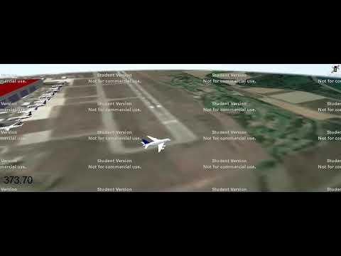 The Takeoff from the beautiful tourist town of Baden-Baden Airpark