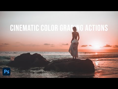 TOP CINEMATIC COLOR GRADING PHOTOSHOP ACTIONS PACK FREE !