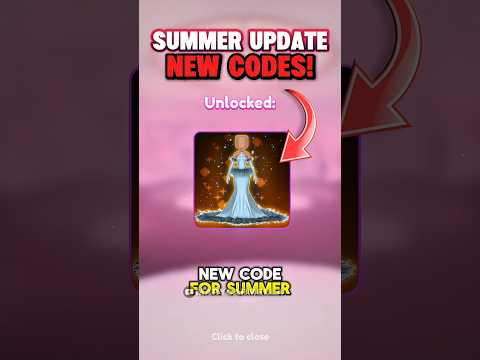 DRESS TO IMPRESS NEW CODES SUMMER UPDATE #roblox #dresstoimpress #dti