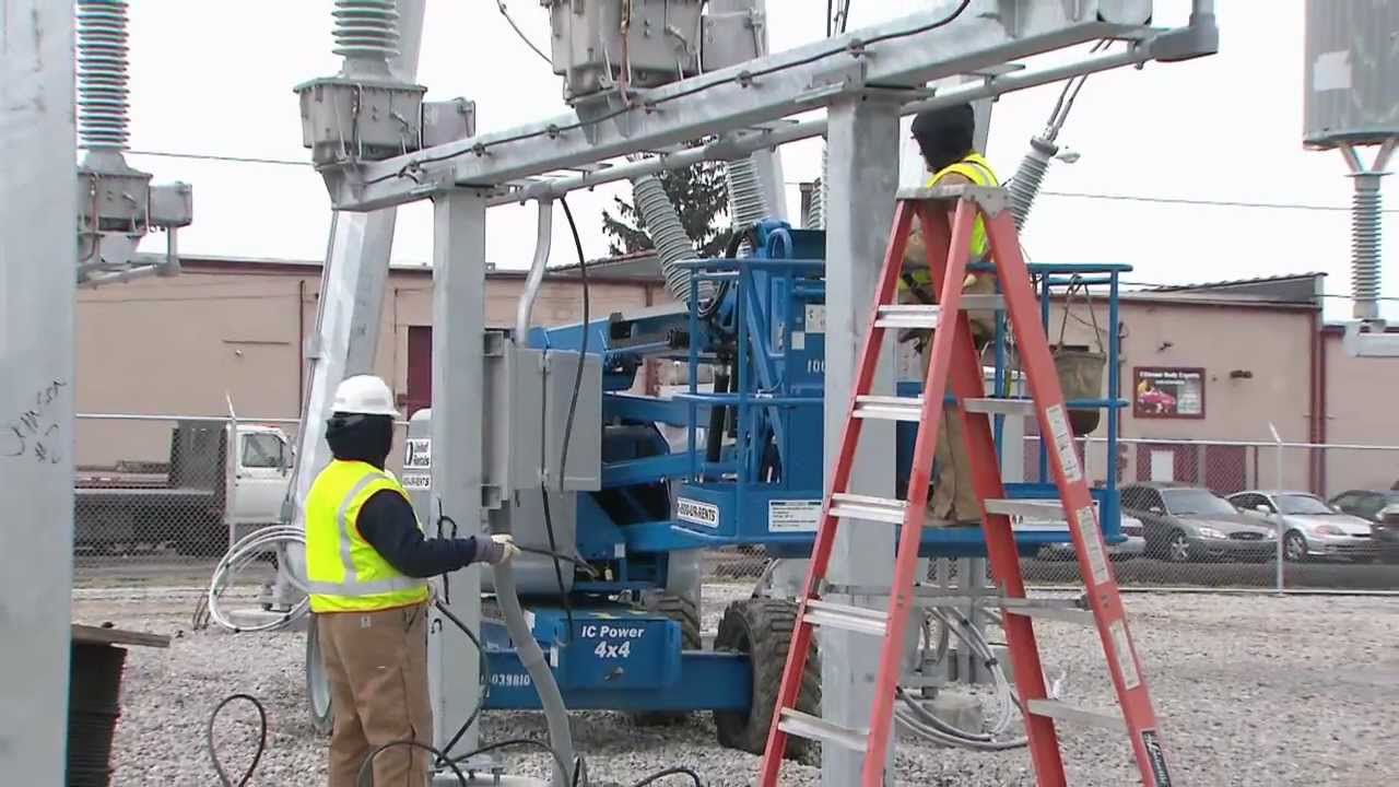 Building the Black River Substation