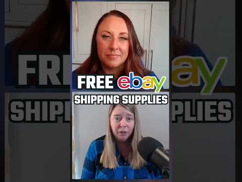 FREE ebay Shipping Supplies Tip #ebayseller #shorts