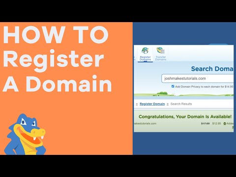 How to Register a Domain Name - HostGator Tutorial