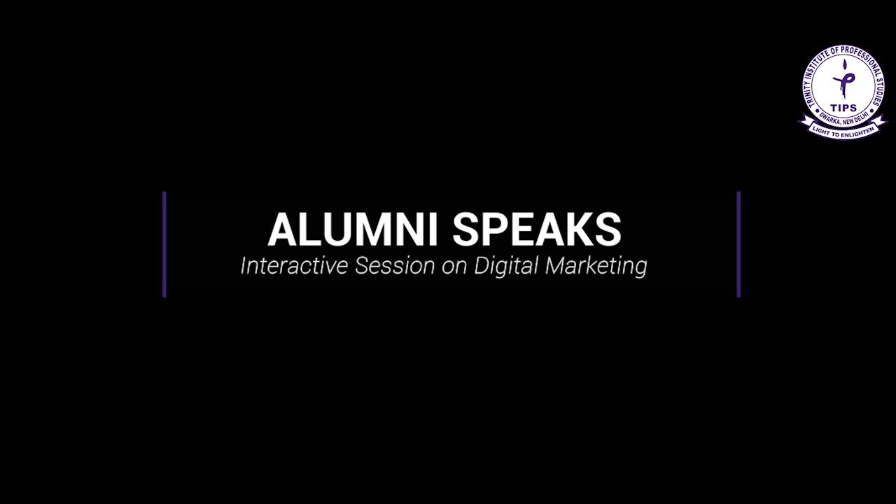 Alumni Interaction | Puneet Chhabra | TIPS