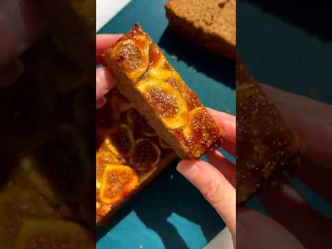 Fig Upside-Down Cake with Brown Butter & Rye