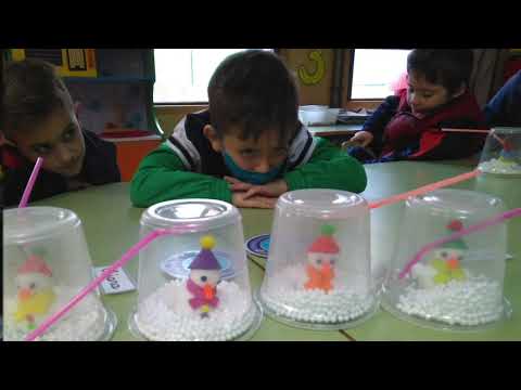 Bufem amb el Ninot de neu