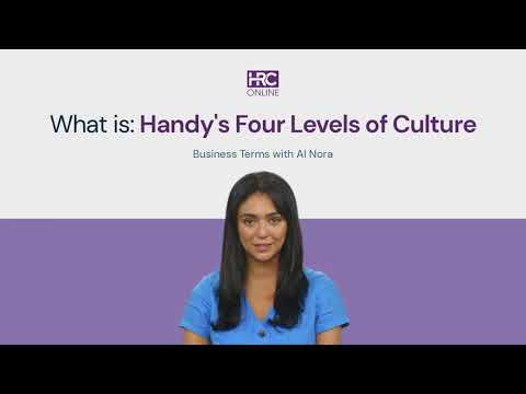 What is Handy's Four Levels of Culture