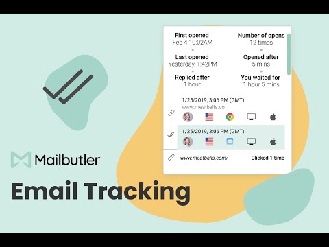 The Mailbutler Email Tracking feature