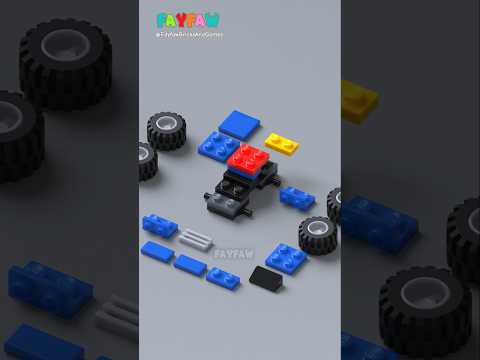 LEGO Monster Truck Race Ace #shorts #viralshorts