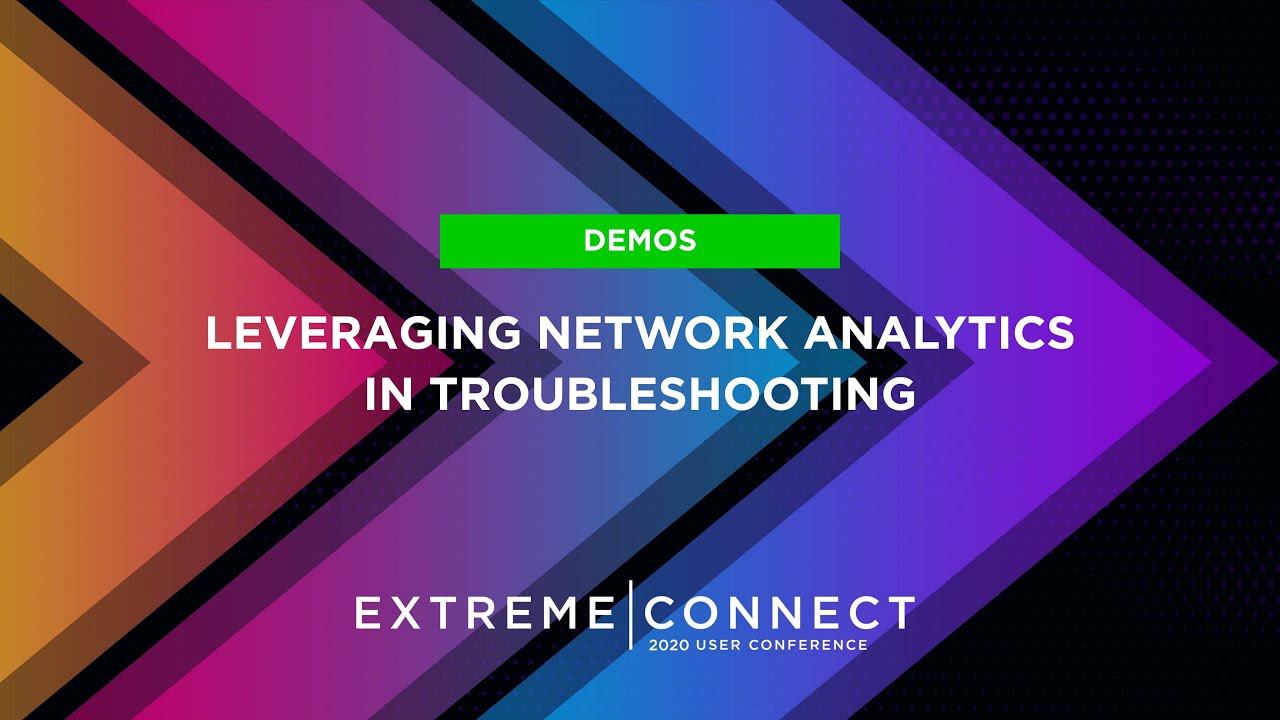 Leveraging Network Analytics in Troubleshooting