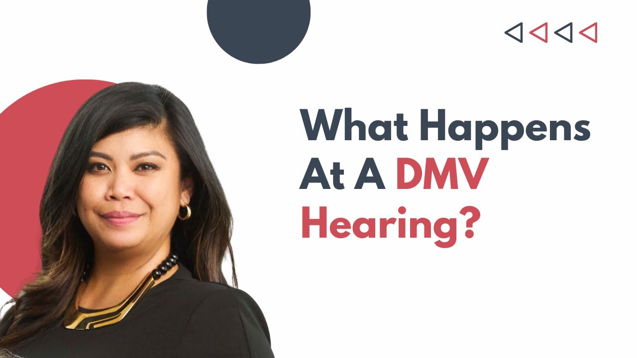 What happens at a DMV hearing?