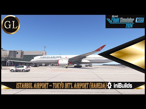 MSFS LIVE - Turkish Airlines - Istanbul Airport - IST ✈ Tokyo Int'l (Haneda) - HND (Part 2)
