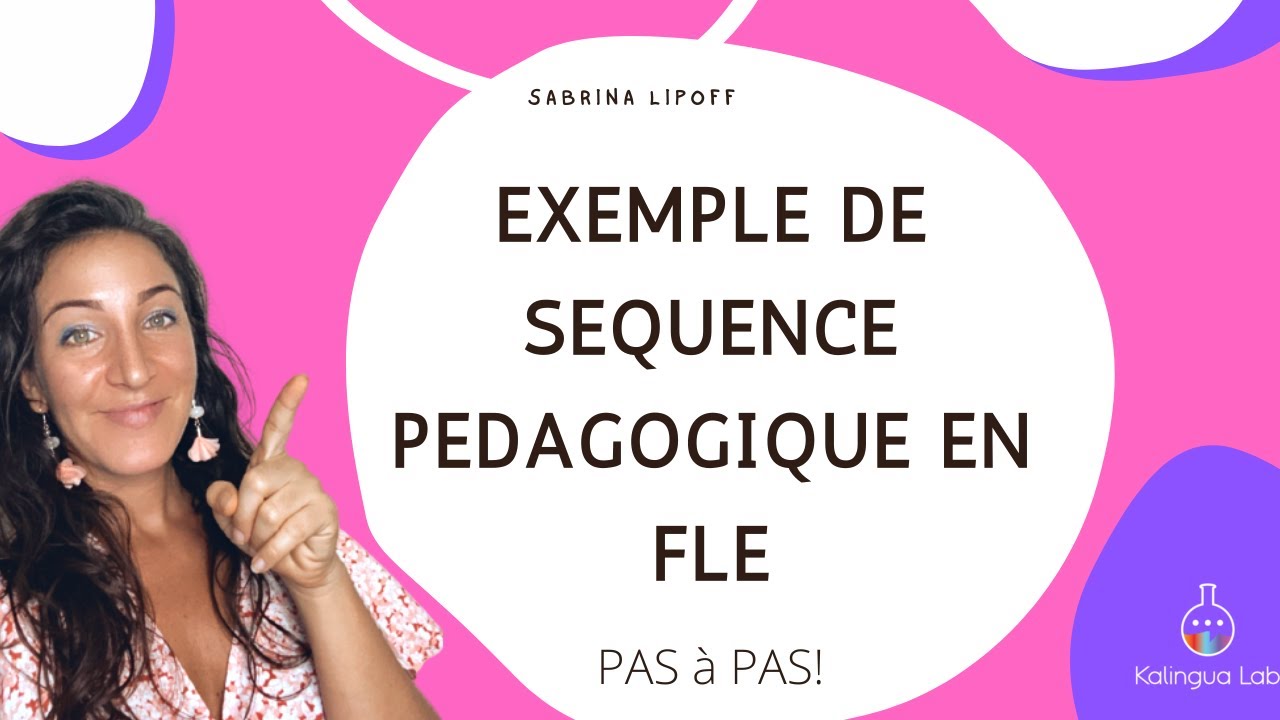 Exemple de séquence pédagogique FLE (pas à pas)