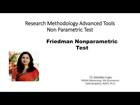 Friedman Nonparametric test in SPSS