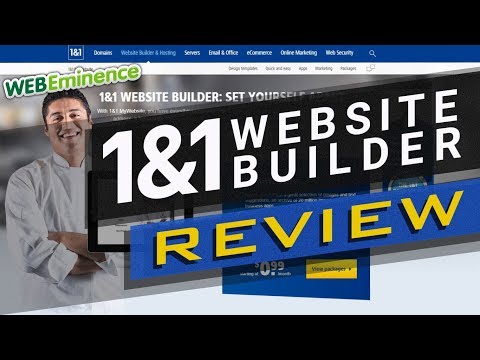 1&1 Website Builder REVIEW - My Impressions, PRICING, and MORE