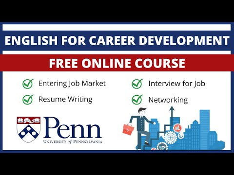 Do you want to excel in your career? | English for Career Development Free Online Course