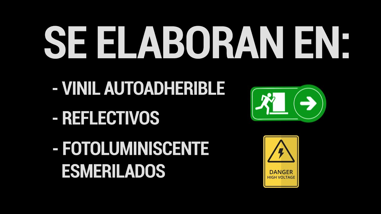 MATERIALES PARA SEÑALIZACION
