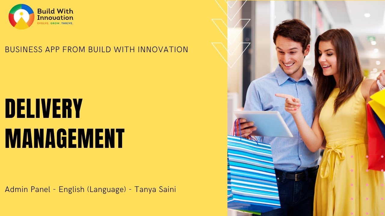 Delivery management-Admin Panel (English)