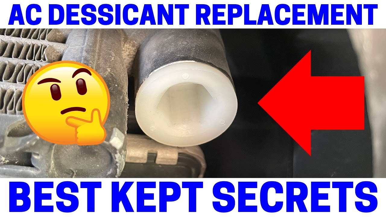 Car AC Desiccant Receiver Drier Replacement - Easy!