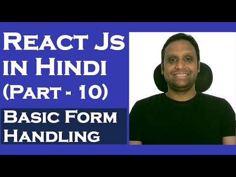 Learn React Js Tutorial for Beginners in Hindi Part 10 | Form Handling in React - Mind Luster