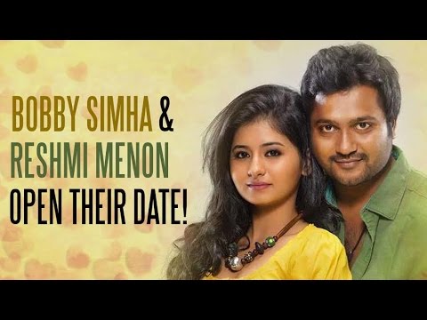 Bobby Simha & Reshmi Menon Open Their Date!, Bobby Simha, Reshmi Menon