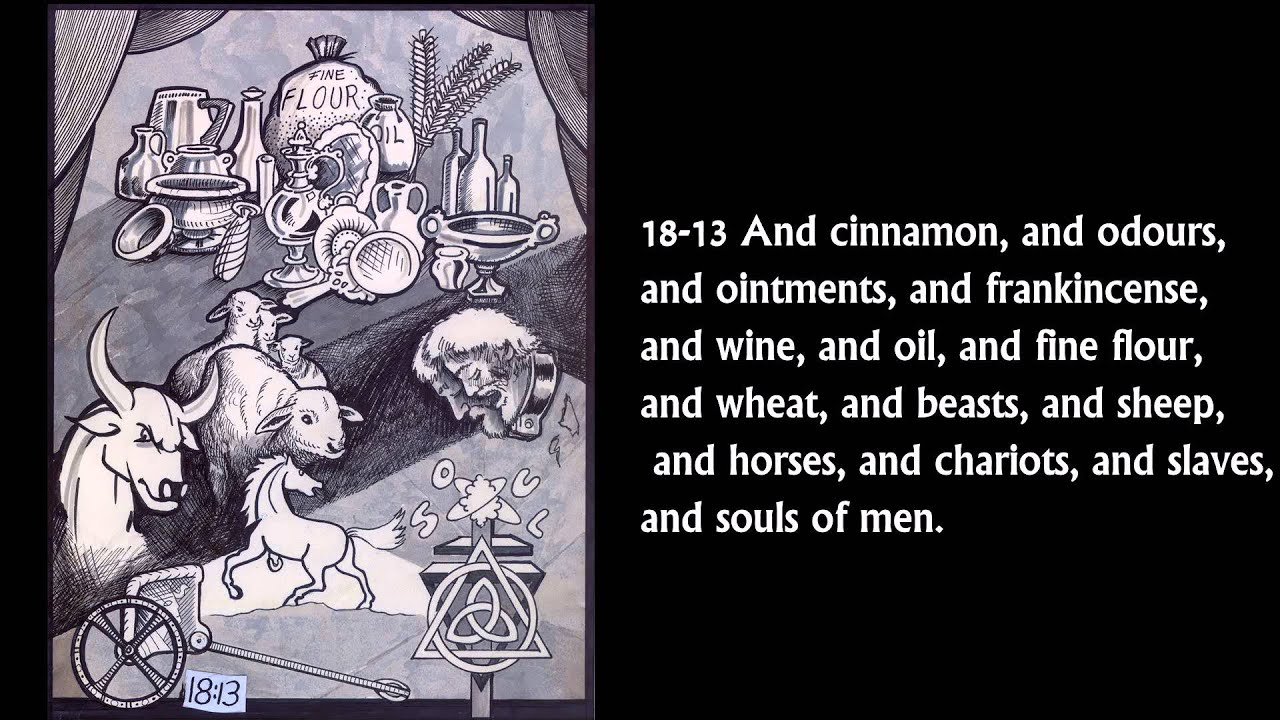 REVELATION CHAPTER 18 ILLUSTRATIONS BY ARTIST PETER OLSEN