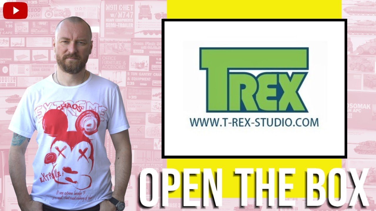 OPEN THE BOX: Trex 3d technology printed sets. Panther late tracks and details for German panzers.