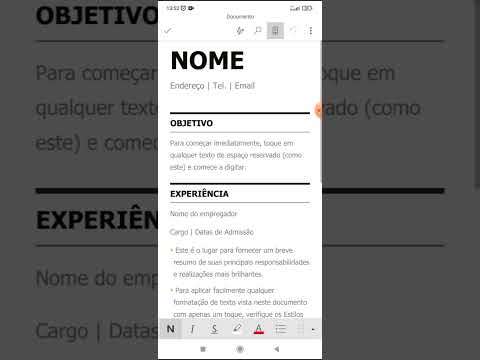 Como Fazer Currículo com Modelo Pronto