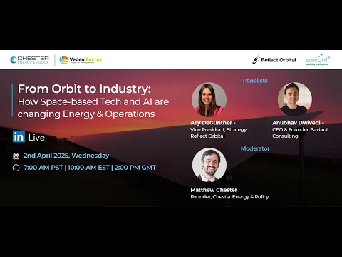 From Orbit to Industry : How Space Tech & AI are changing Energy & Operations