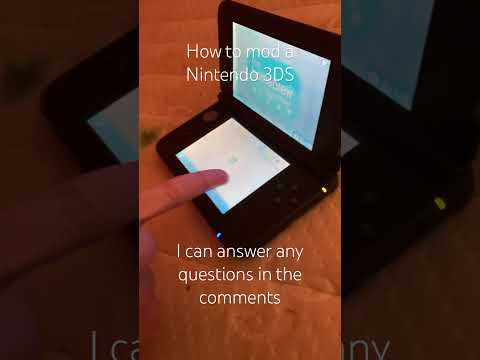 How to mod a 3DS explained in 60 seconds! #nintendo #3ds #ds #retrogaming #gaming #howto #shorts