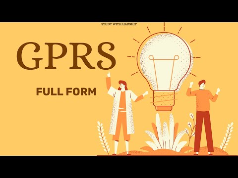 FULL FORM OF GPRS || WHAT IS THE FULL FORM OF GPRS ?