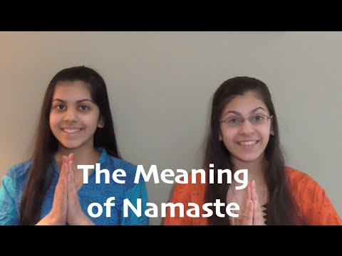 The Meaning of Namaste
