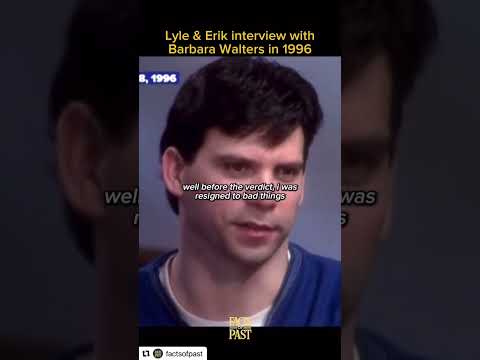 Their last interview before the verdict… Lyle and Eric Menendez the Menendez brothers case #viral