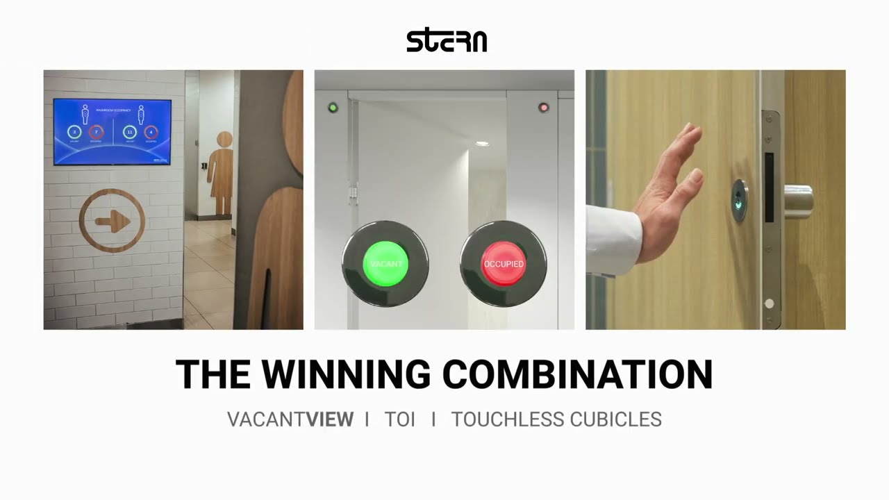 **Discover Stern's Winning Combination: Touchless Cubicles, TOI, and VacantView!**