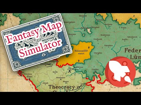 Fantasy Map Simulator — Free Download | Unpack Games