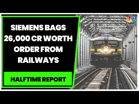 Railways Picks Siemens For Manufacturing And Maintenance Of 1200 Locomotives | Halftime Report