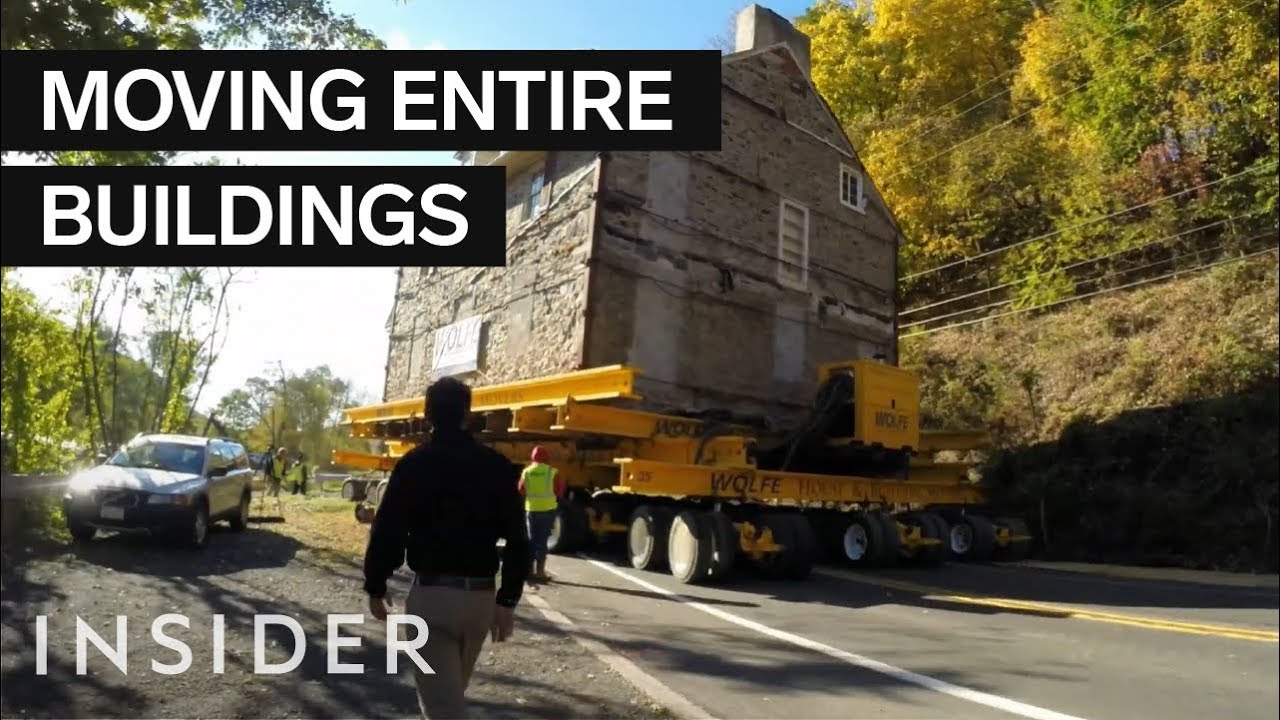 How Entire Buildings Are Moved