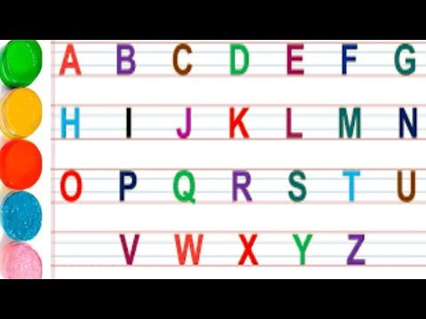 ABC hand writing letters, abcdefghijklmnopqrstuvwxyz drawing,a to z alphabets @abcdcolour