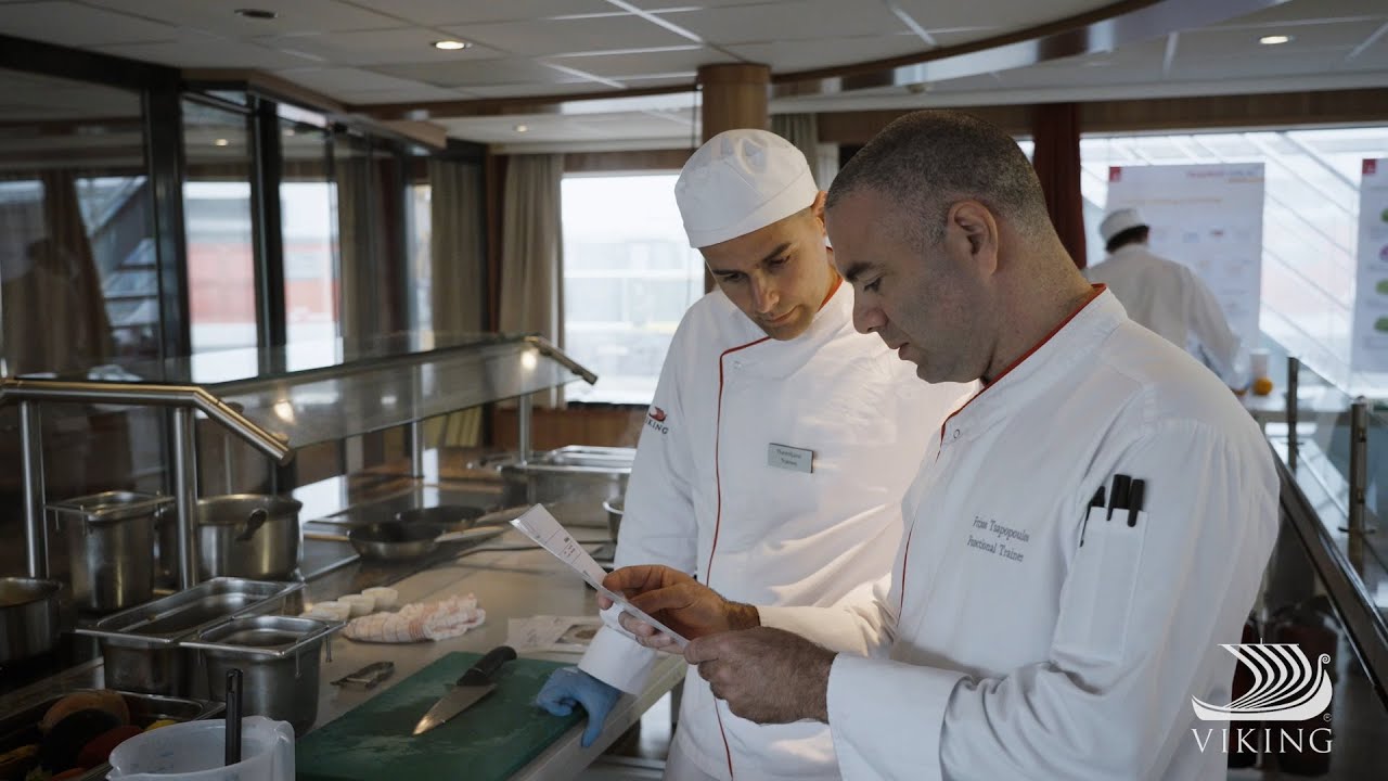 Viking Careers | Day in the life of a Trainee Cook