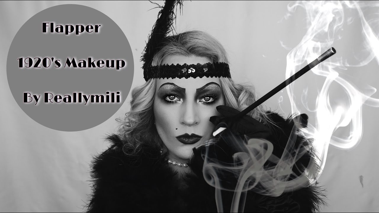 Flapper 1920s Makeup By Reallymili