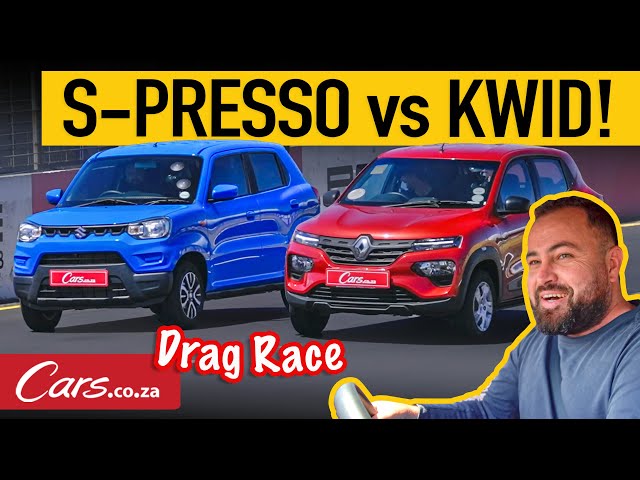 Renault Kwid vs Suzuki S-Presso - Drag Race!