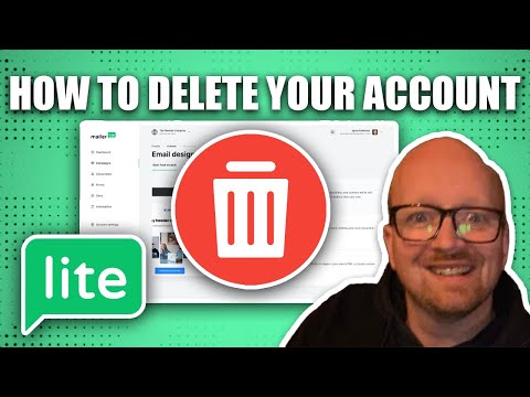 How to Delete Your MailerLite Account Tutorial